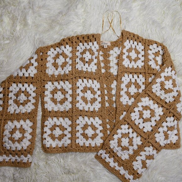 Elan | Sweaters | Elan Crochet Cardigan | Poshmark